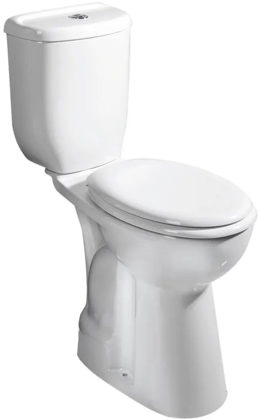 SAPHO - WC kombi pro tělesně postižené 36,3x67,2cm, spodní odpad BD301.410.00