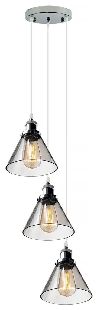 LED závěsné světlo NEW YORK LOFT No.1 SCH/CO3