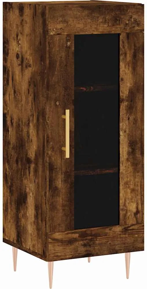 Skříň highboard kouřový dub 34,5 x 34 x 180 cm kompozitní dřevo 3199038