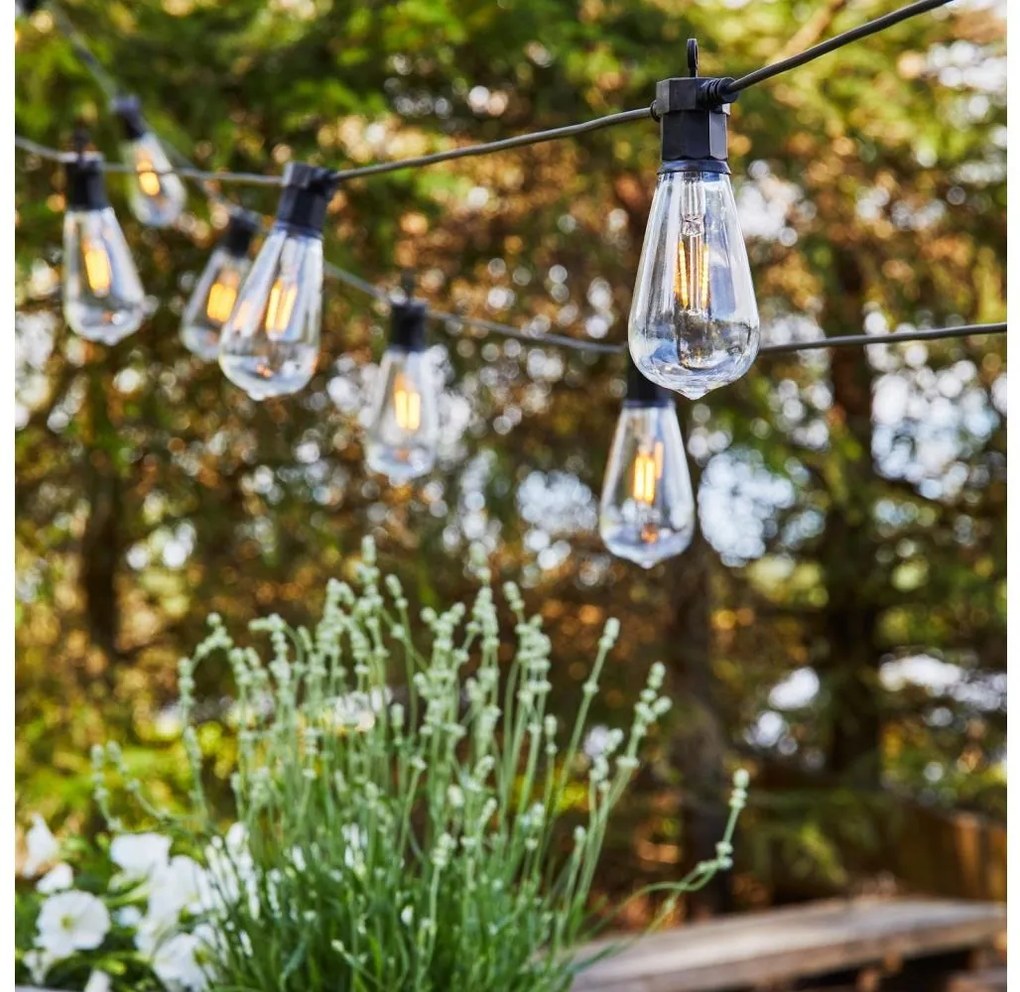Markslöjd 107293 - LED Venkovní dekorační řetěz GIRLANDA GARDEN 10xLED 5,5m IP44