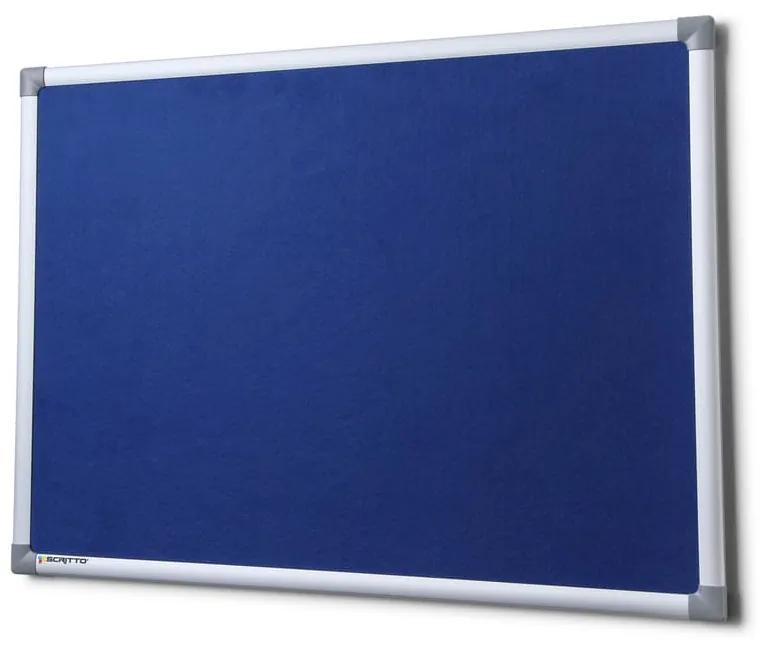 Textilní nástěnka SICO 120 x 90 cm, modrá