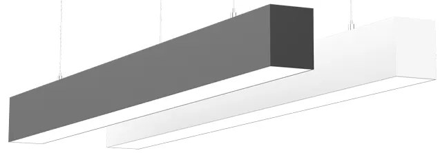 Sinclair Závěsné LED lineární svítidlo LSM 12-20CCT, 3000-5000K, 60cm Barva: Černá