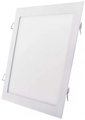 LED panel 300x300, čtvercový vestavný bílý, 24W teplá bílá