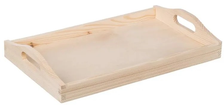Dřevobox Dřevěný servírovací tác 40x25 cm