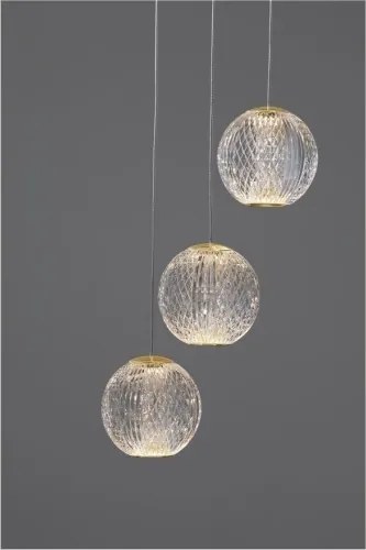 Závěsné LED svítidlo NOVA LUCE BRILLANTE 16W 3200K 9695208 stmívatelné Triac