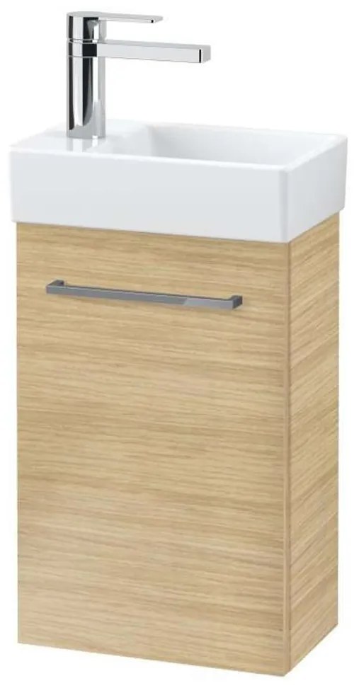 Villeroy & Boch Avento - Umyvadlová skříňka, 34x51x20 cm, 1 dvířka, Nordic Oak A87600VJ