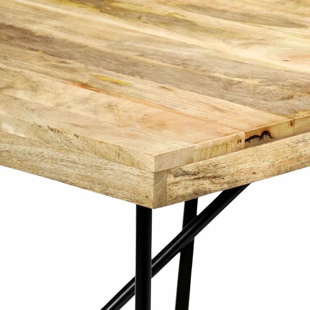 Jídelní stůl 180 x 90 x 76 cm masivní mangovníkové dřevo 282880