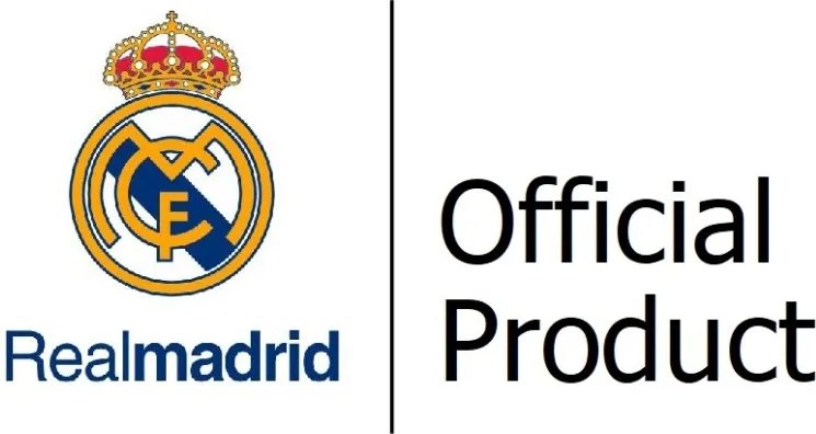 Dětské koupací pončo - chlapecká osuška s kapucí FC Real Madrid - 100% bavlna - 55 x 110 cm
