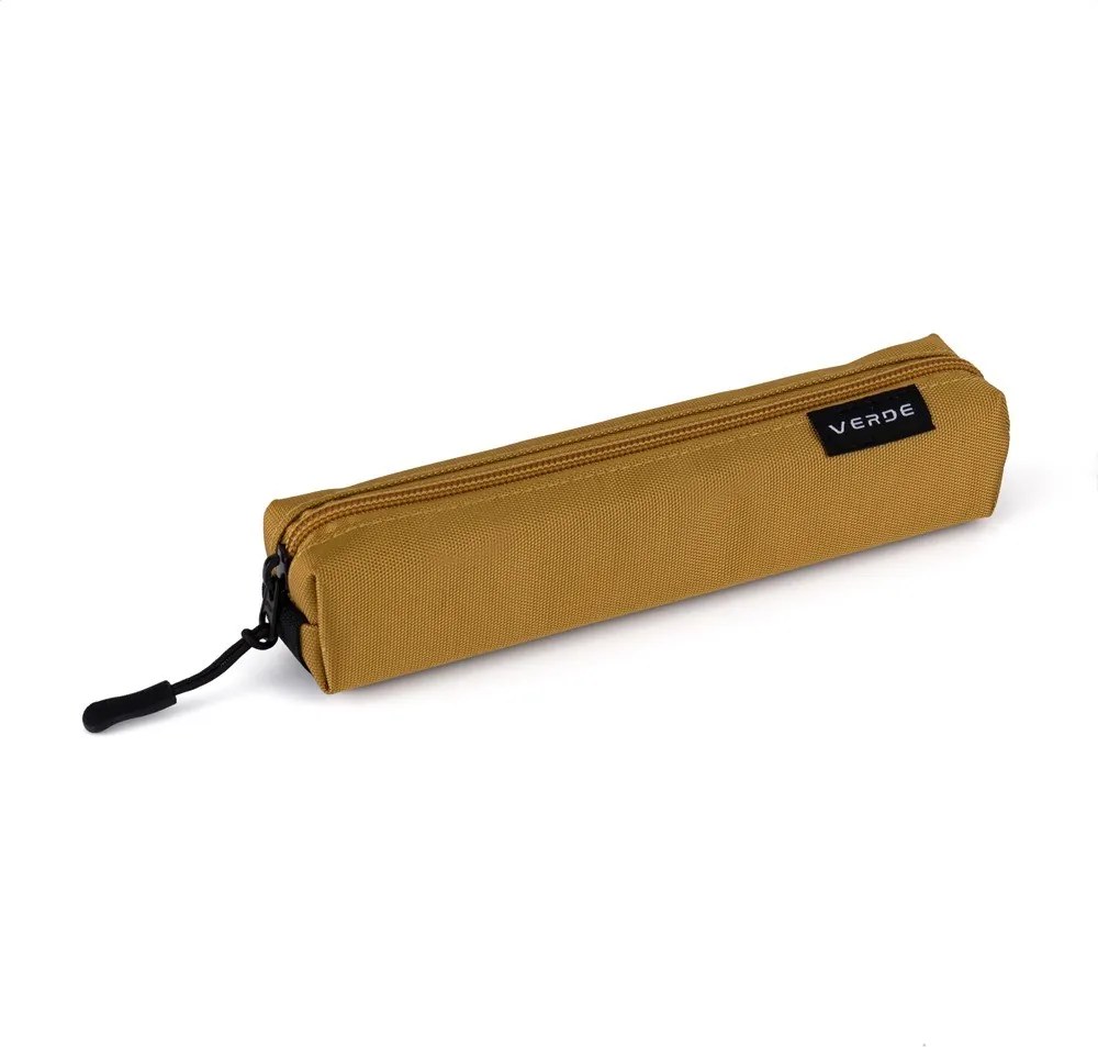 Oxybag VERDE - penál etue úzký Yellow, s elastickou gumou