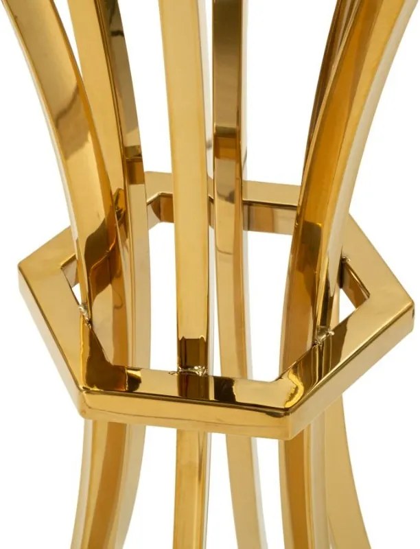 Designový barový stůl Tadanori 60 cm zlatý