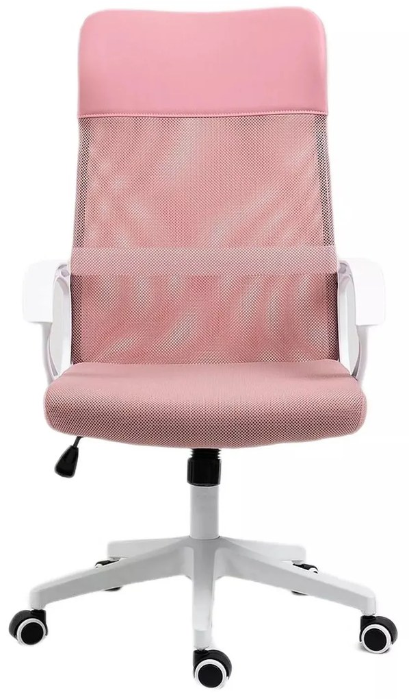 Kancelářská židle Strass růžová