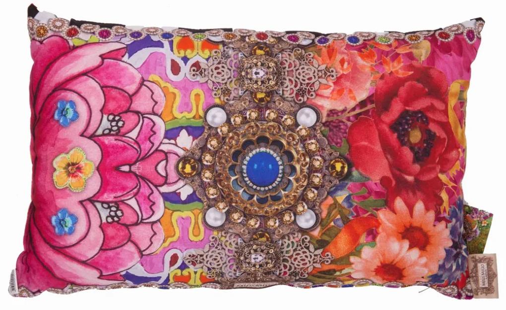 Melli Mello barevný dekorativní polštář Noreen 40x60