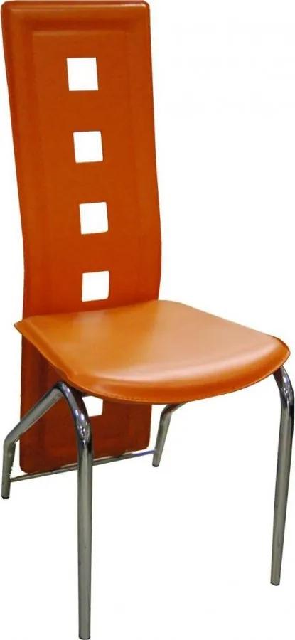 Falco Jídelní židle F-131 oranžová