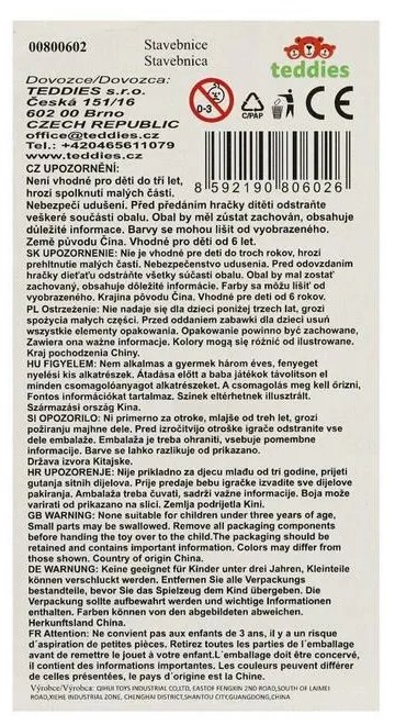 Stavebnice iM.MASTER formule na zpětné natažení, 150 dílků