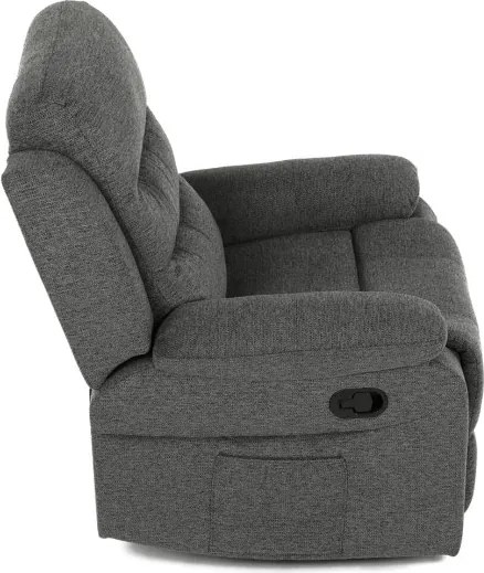 Polohovací křeslo šedé TV-4086 GREY2