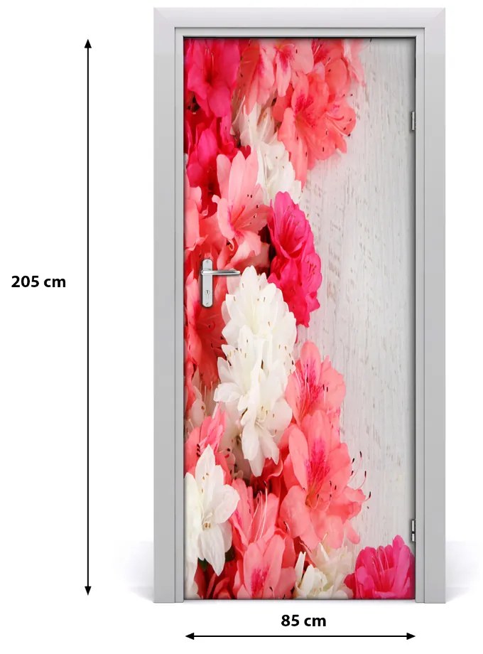Fototapeta samolepící Květy na stromě 85x205 cm