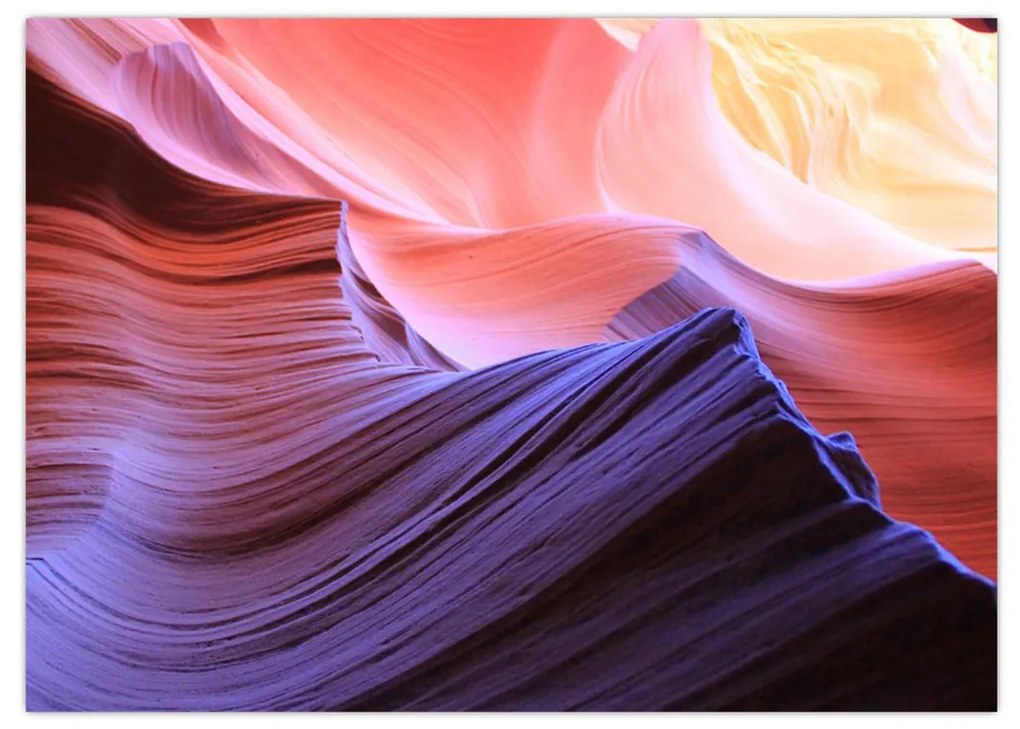 Obraz - barevný písek (70x50 cm)