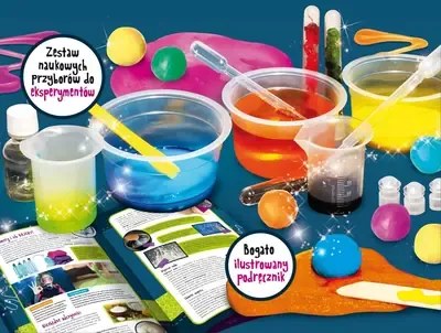 I'M A GENIUS Laboratoř na výrobu slizu / Vědecká sada / Experimenty pr