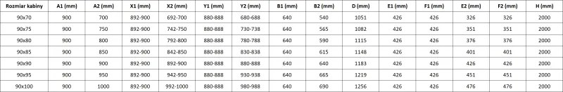 Mexen Lunar-F Duo, sklápěcí sprchový kout 90 x 90 cm, 8mm čiré sklo, profil grafit broušený, 836-090L-090P-66-00