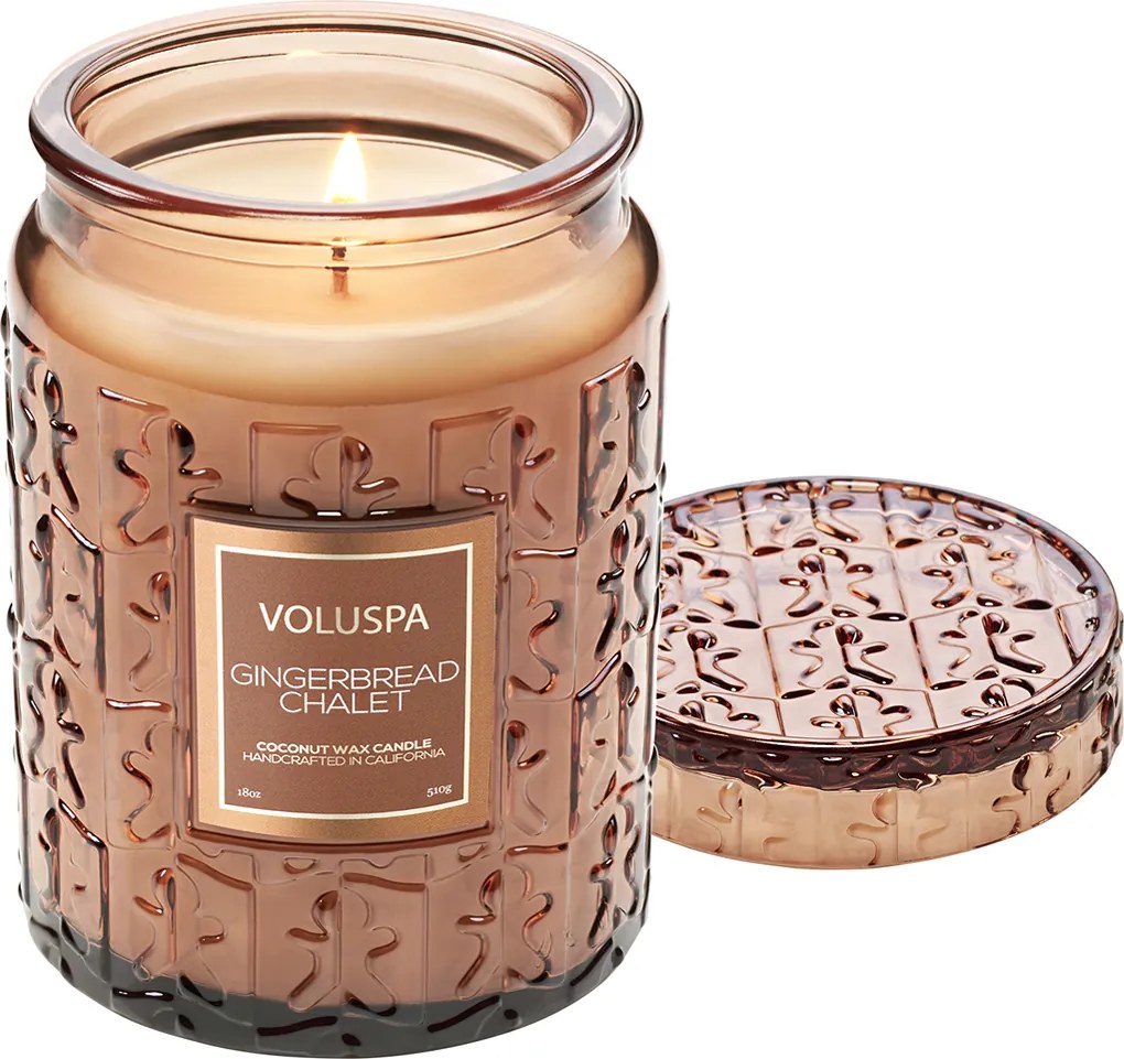 Voluspa svíčka Gingerbread Chalet, 510 g
