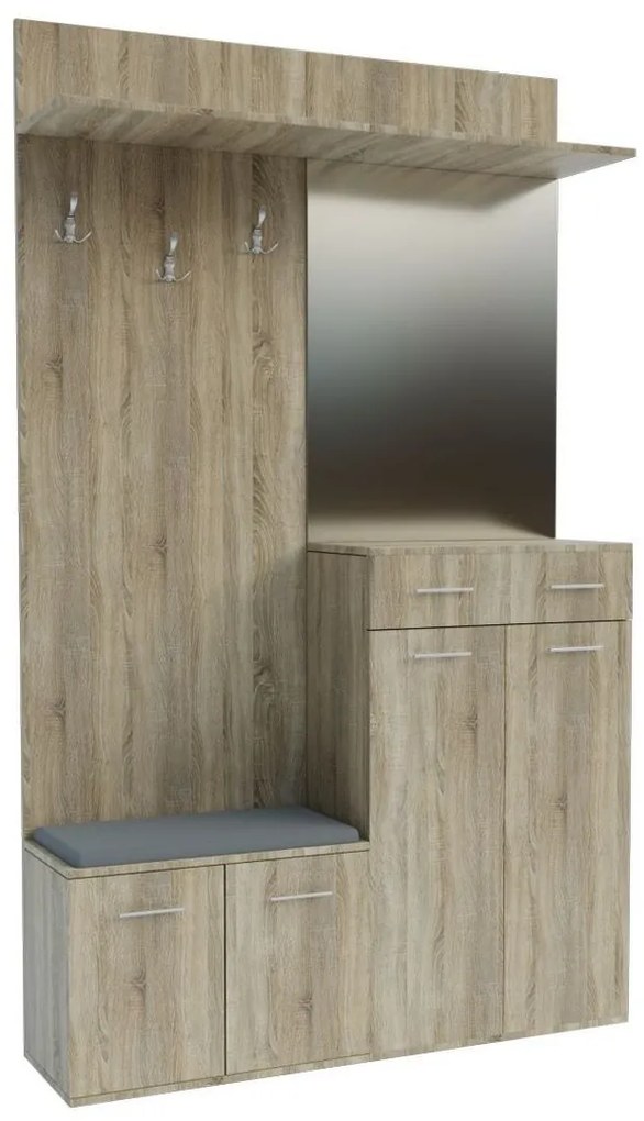 Casarredo ARMADI II předsíňová stěna sonoma