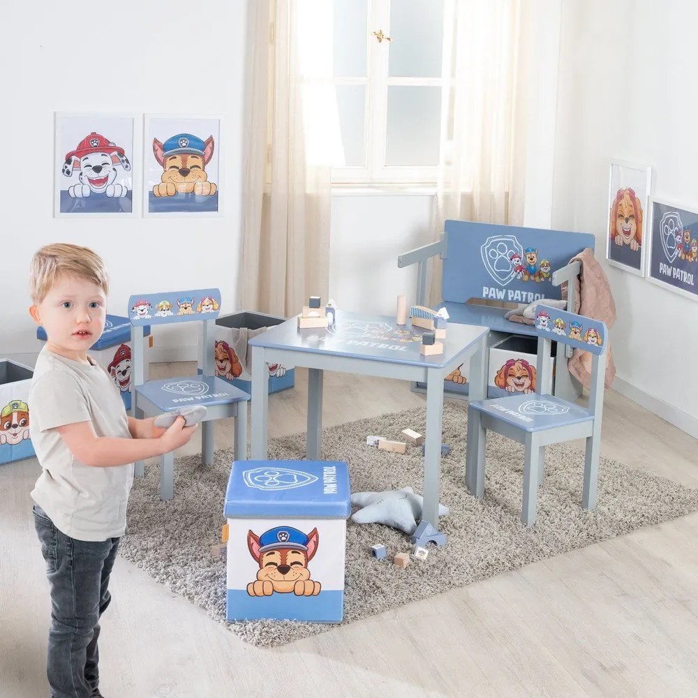 Modrá dětská židle Paw Patrol – Roba