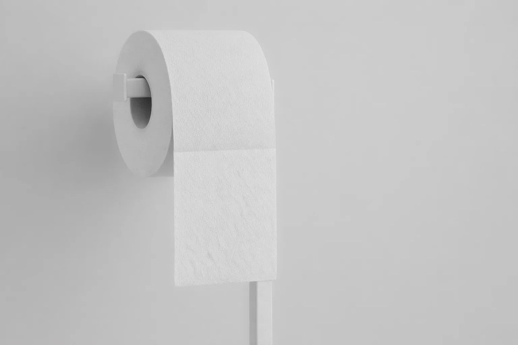 Stojan na toaletní papír PAPER STAND KS-57 bílý 64 cm
