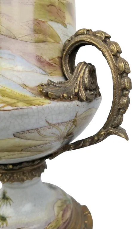Porcelánová váza s víkem – elegantní dekorativní dóza v klasickém stylu