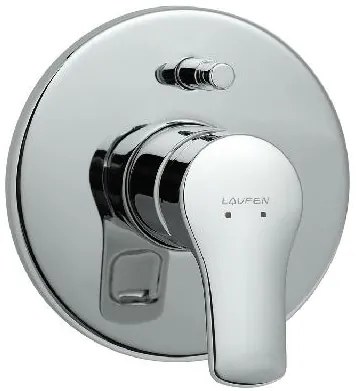 Laufen Citypro - Páková vanová baterie pod omítku, pro 2 výstupy, chrom HF500979100000