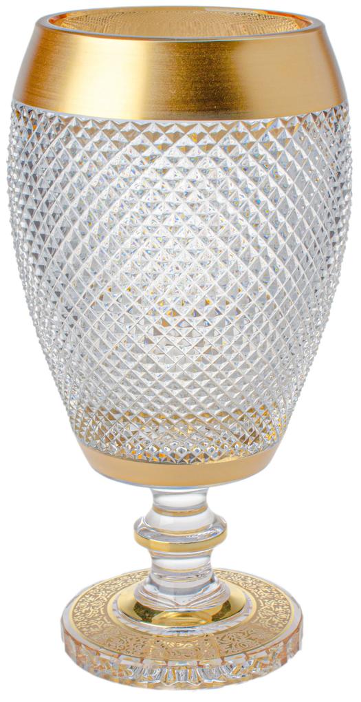 Váza Golden Empire, čirý křišťál, výška 330 mm