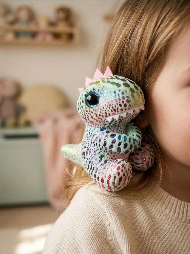 Sinsay - Mazlicí hračka ve tvaru dinosaura s lesklým vzorem - vícebarevná