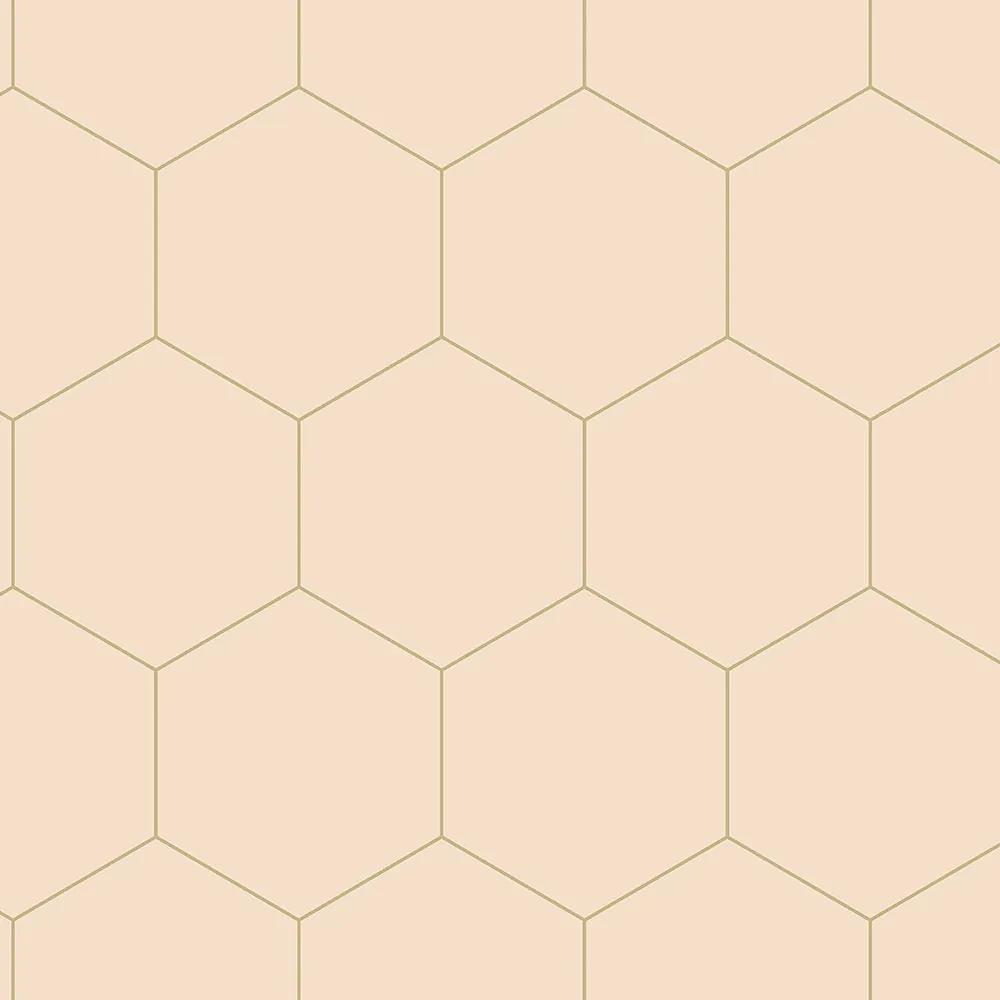 Esta Home Béžová vliesová tapeta, geometrický vzor 139226 rozměry 0,53 x 10,05 m