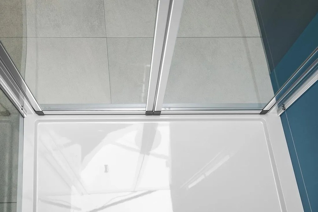 Polysan EASY LINE obdélníkový sprchový kout 700x900mm, skládací dveře, L/P varianta, čiré sklo EL1970EL3315