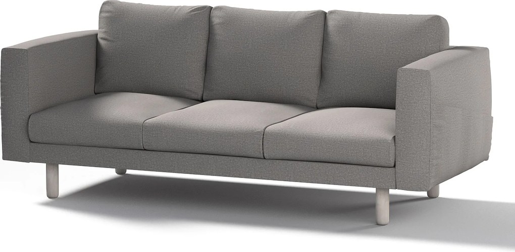 Potah na pohovku IKEA Norsborg 3-místná barva šedá látka pletený vzor