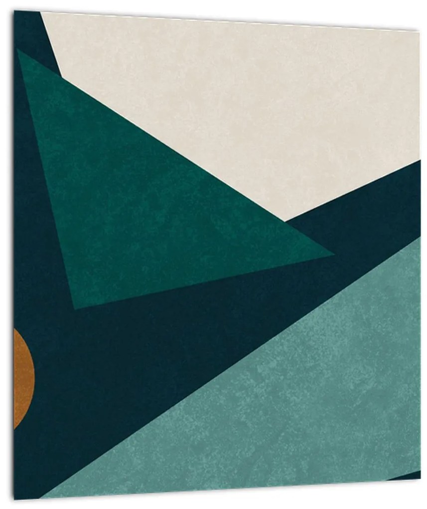 Obraz - Kubistická abstrakce (30x30 cm)