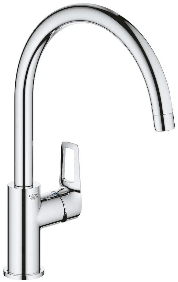 Grohe BauLoop - Dřezová baterie, chrom 31368001