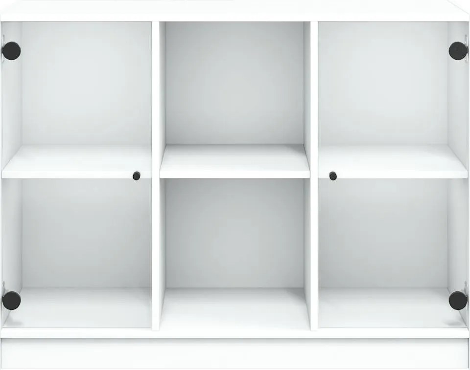 Příborník bílý 102 x 37 x 75,5 cm kompozitní dřevo 3295871