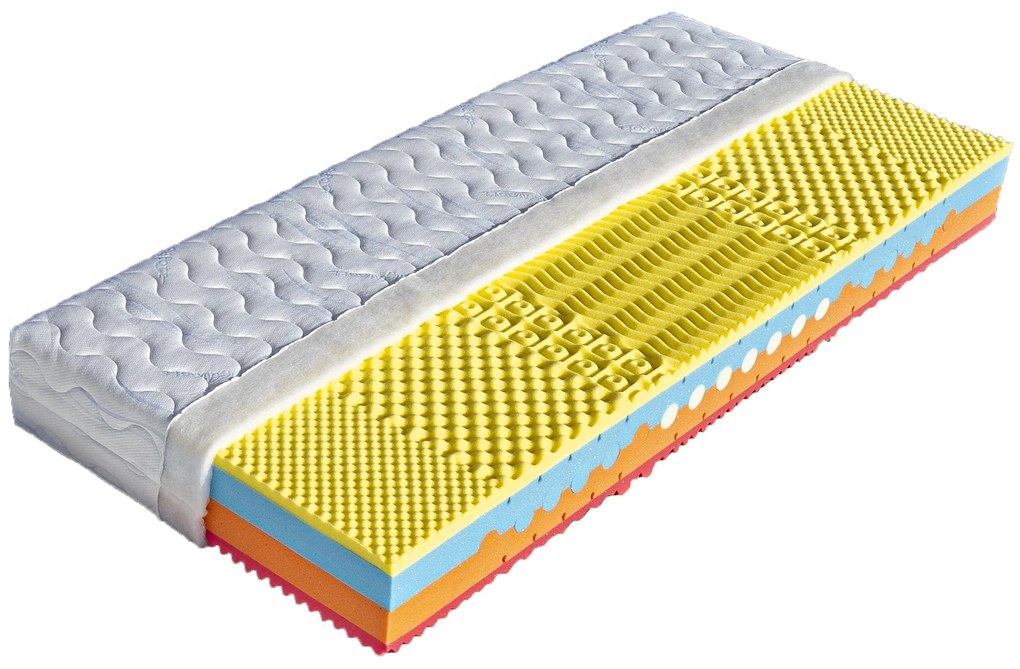 Zdravotní matrace Dřevočal Brigita + polštář zdarma Rozměr: 80x200 cm, Potah: Úplet