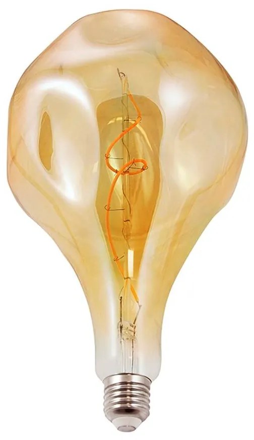 LED filamentová dekorační žárovka ALIANCE, E27, 4W, 2200K, teplá bílá, 250lm, jantarová Plx ALIANCE