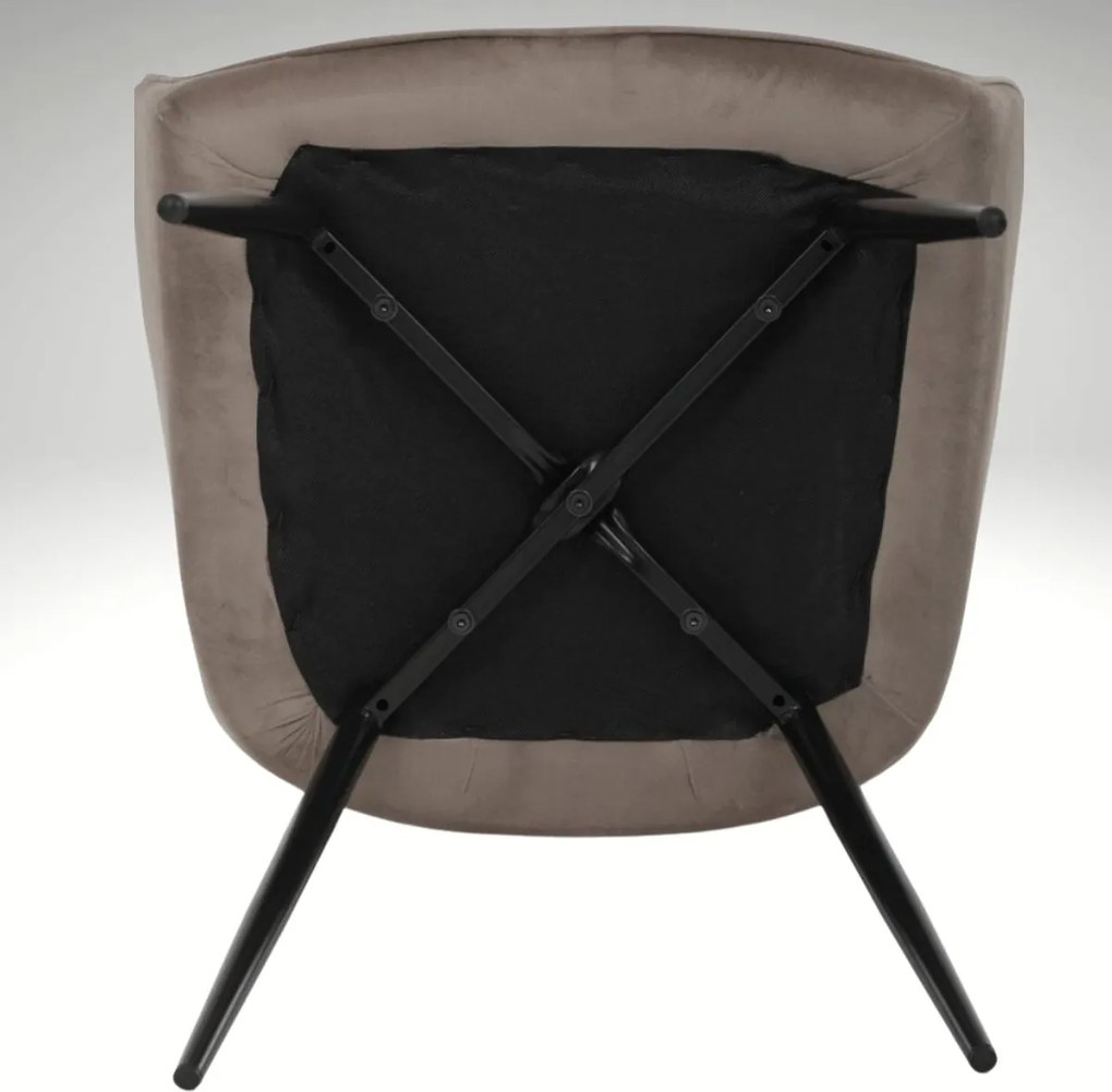 Vikio Jídelní set pro 4 osoby 160x90 cm dub noha U béžová židle s područkami VJS166-4CA