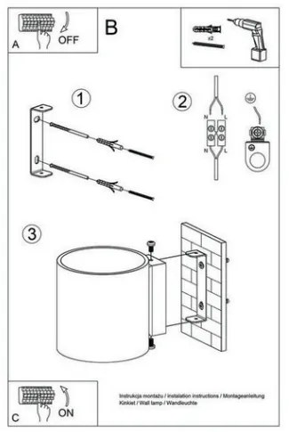 Nástěnné svítidlo SOLLUX Orbis G9 1x40W bez zdroje SL.0490 přírodní dřevo