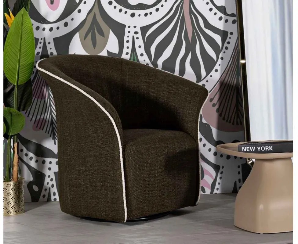 Designové otočné křeslo Felony zelené