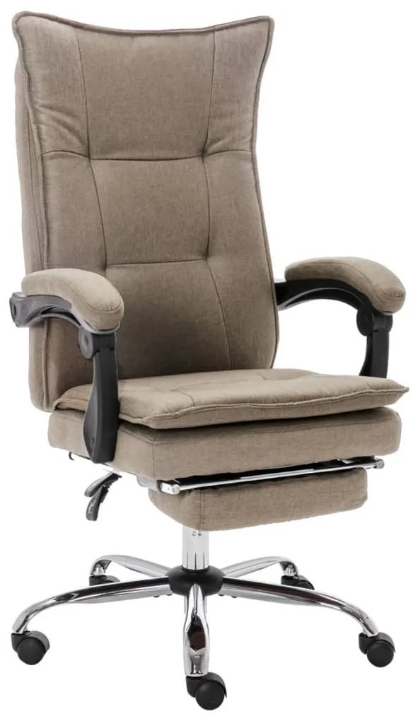 Kancelářská židle taupe textil 20367