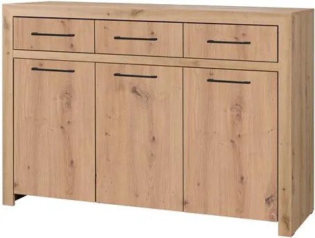 ADRK Furniture Třídveřová komoda JANEZ ADRK-CHES-JAN-150-A