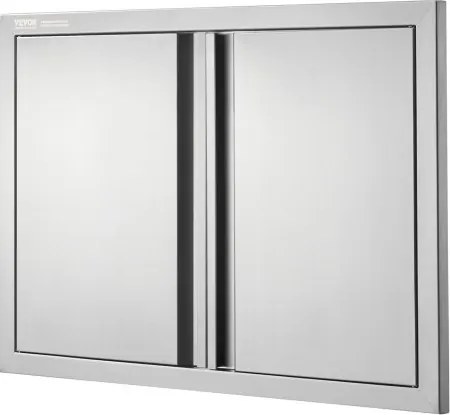 BBQ přístupová dvířka, 710 × 482 mm dvojitá venkovní kuchyňská dvířka