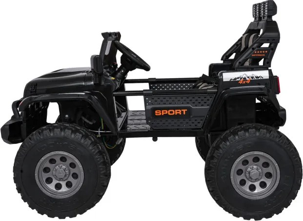 Elektrické autíčko Extreme Sport 4x4 černé