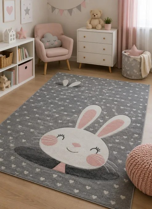 Koberec SMART KIDS 22721 šedý