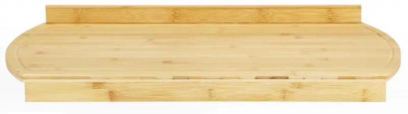 Kuchyňské prkénko 58x38 cm, bambus SPRINGOS KI0108