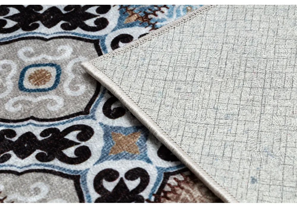 Kusový koberec Aruno hnědomodrý 160x220cm