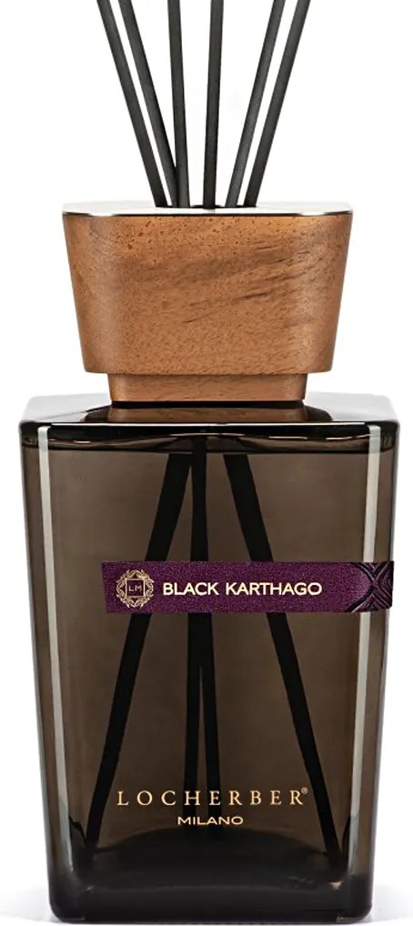Locherber Milano difuzér Black Karthago Objem: 1 l